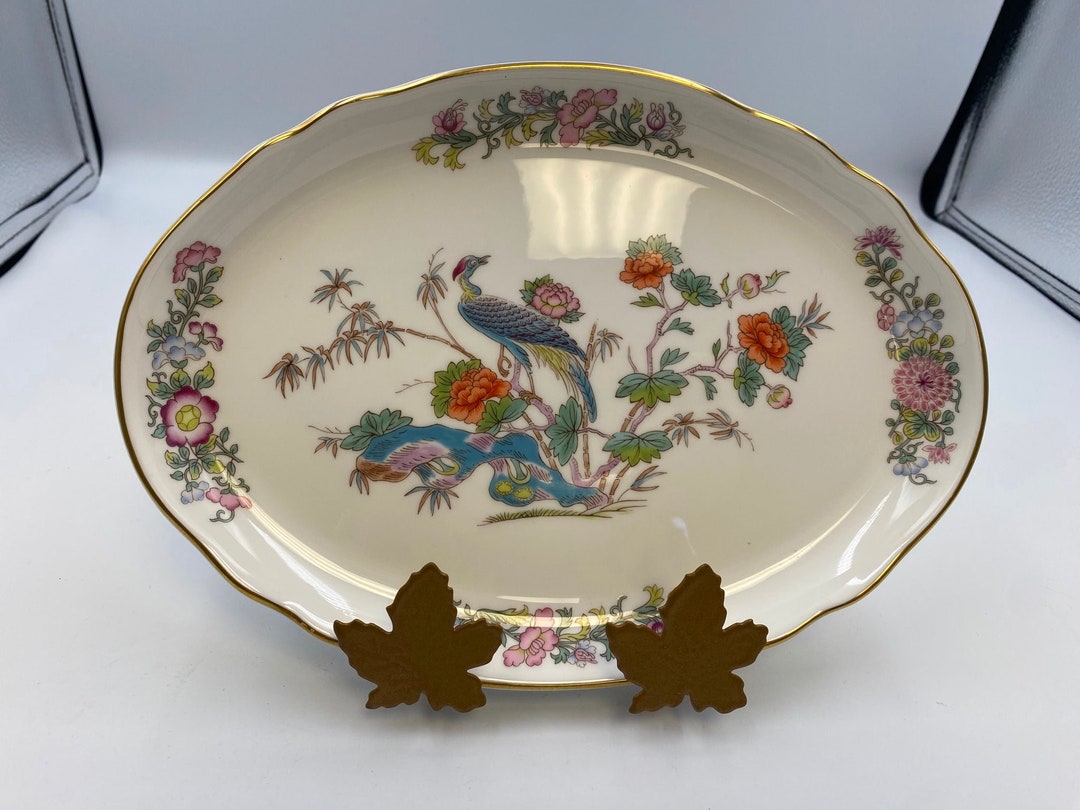Wedgwood Bone China KUTANI CRANE Small Platter / Server 9 - Etsy