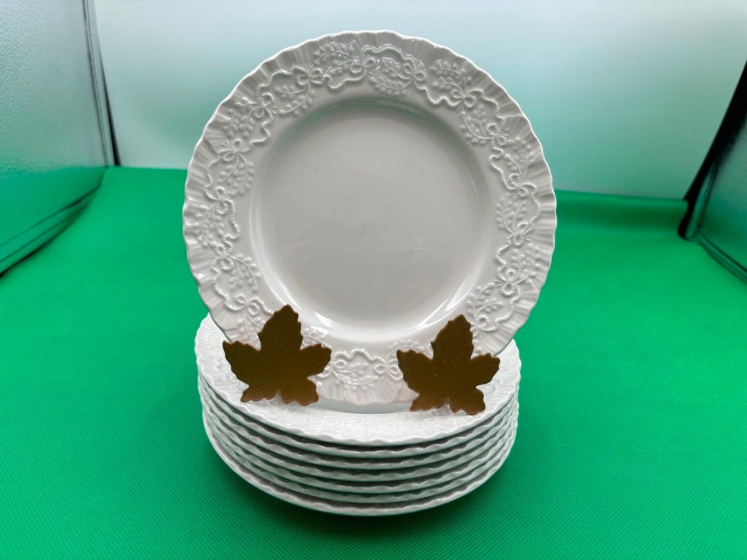 Set of 8 Ralph Lauren / Wedgwood CLAIRE Bread / Appetizer Plates - Etsy