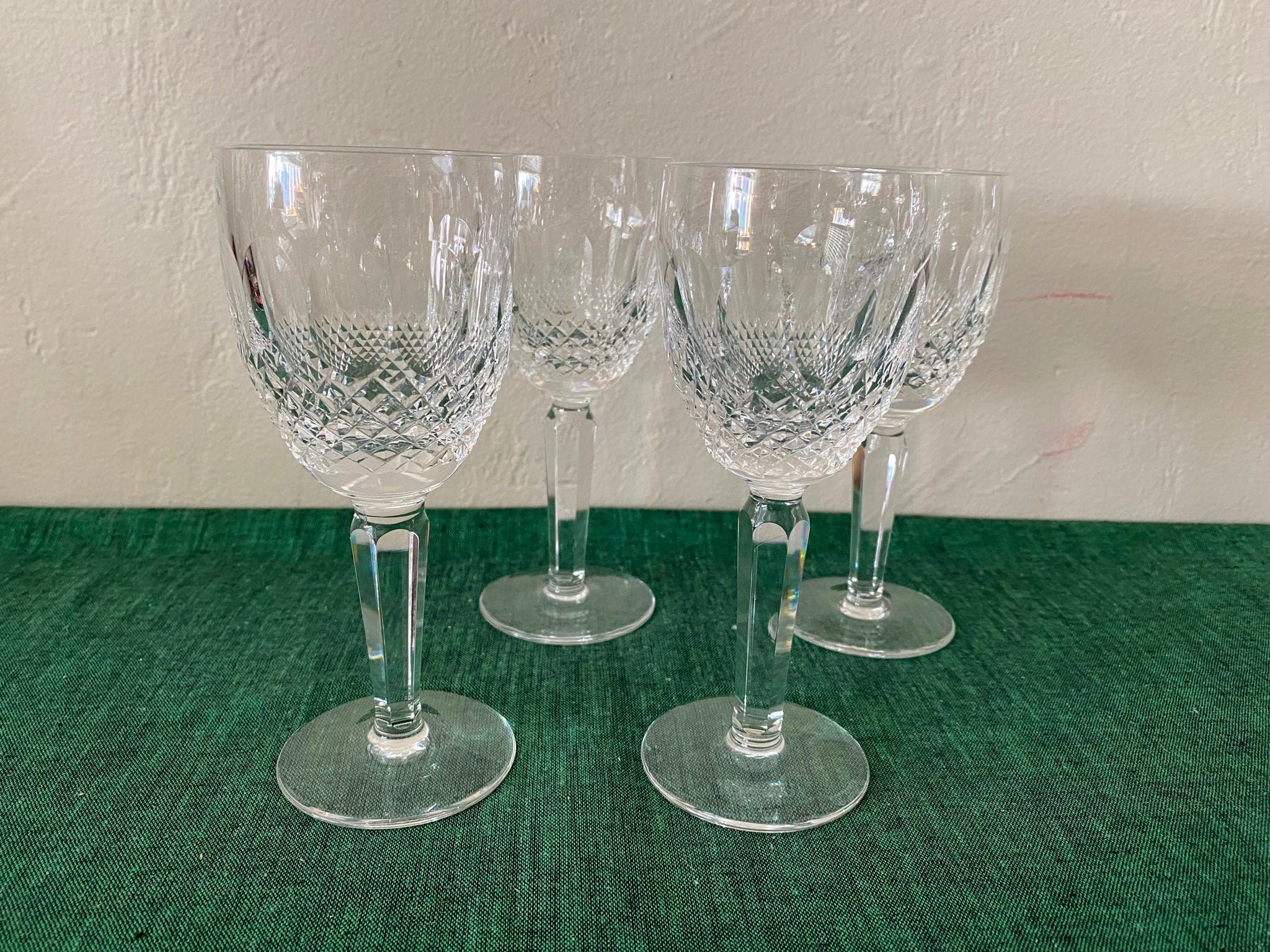 Waterford Crystal COLLEEN Tall Stem Claret Wine Glasses Set of 5 - Etsy