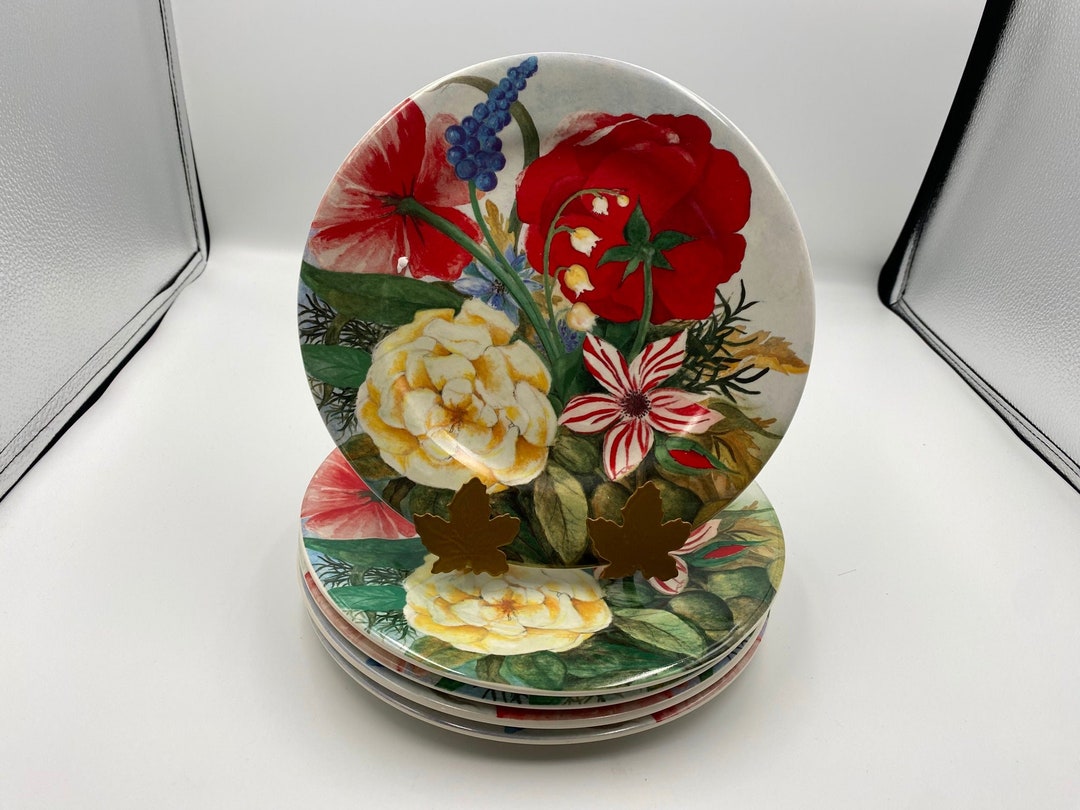 Fasiencerie De GIEN VOLUPTE Salad / Dessert Plates Set of 5 France - Etsy
