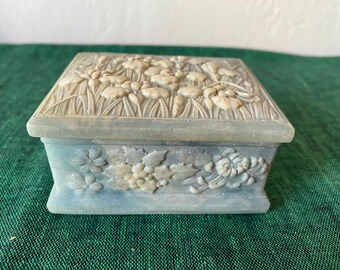Incolay Jewelry Box | Etsy
