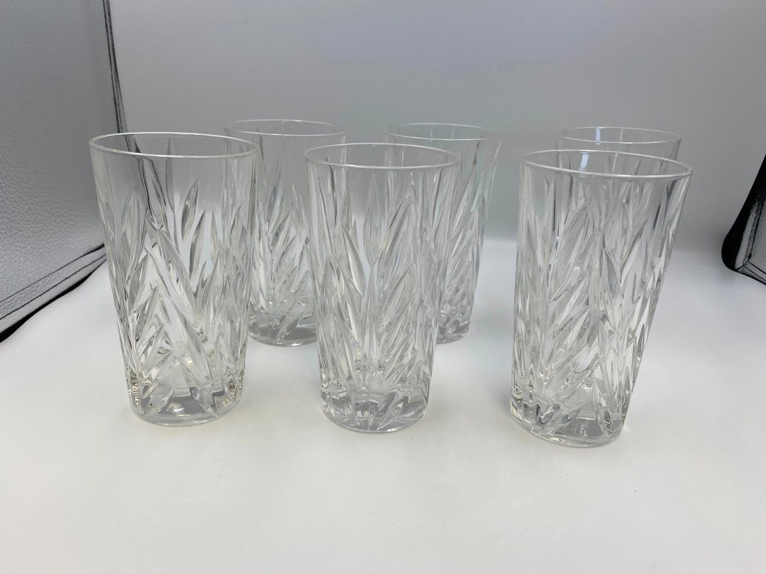 Set of 6 Gorham Crystal STAR BLOSSOM Highballl Glasses 5 3/4 - Etsy