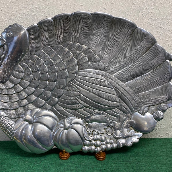 Lenox Metal Turkey Platter - Etsy