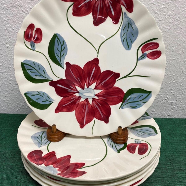 Blue Ridge Southern Pottery Plates - Etsy