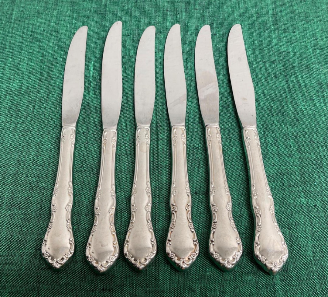 Set of 6 Oneida Stainless MANSION HALL Place Knives - Etsy