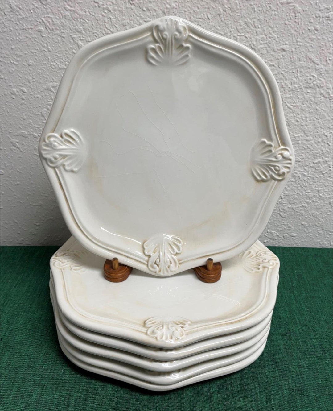 Set of 5 Vietri Italy PORTOBELLO Dinner Plates - Etsy