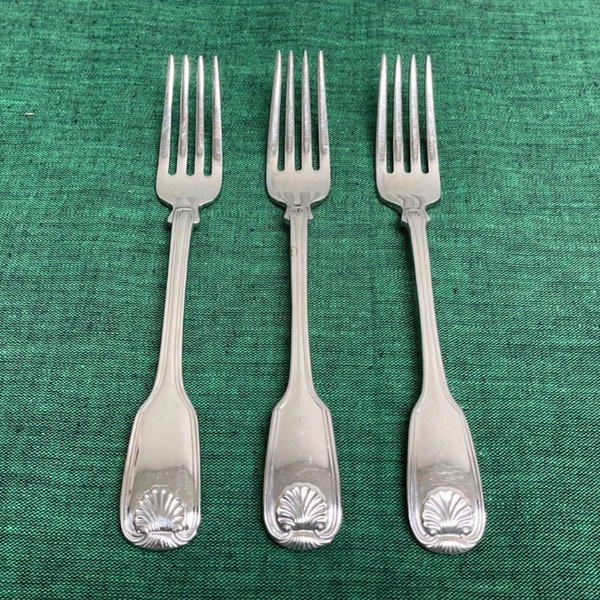 Reed and Barton Colonial Shell Flatware Set - Etsy