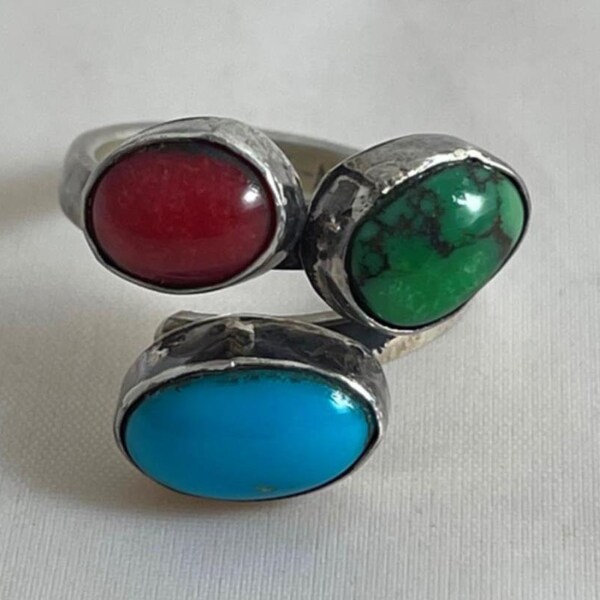 Multi Stone Ring - Etsy