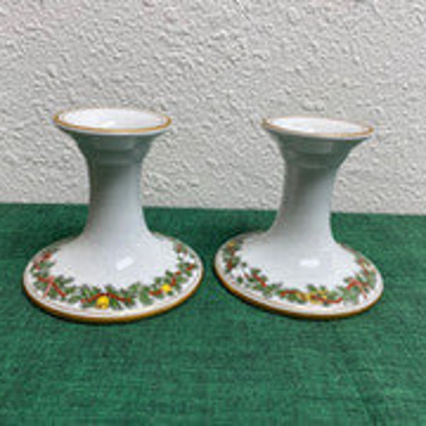 Fitz and Floyd Candlesticks - Etsy