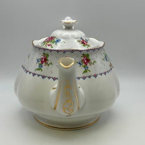 Royal Albert Bone China PETIT POINT Teapot With Lid - Etsy