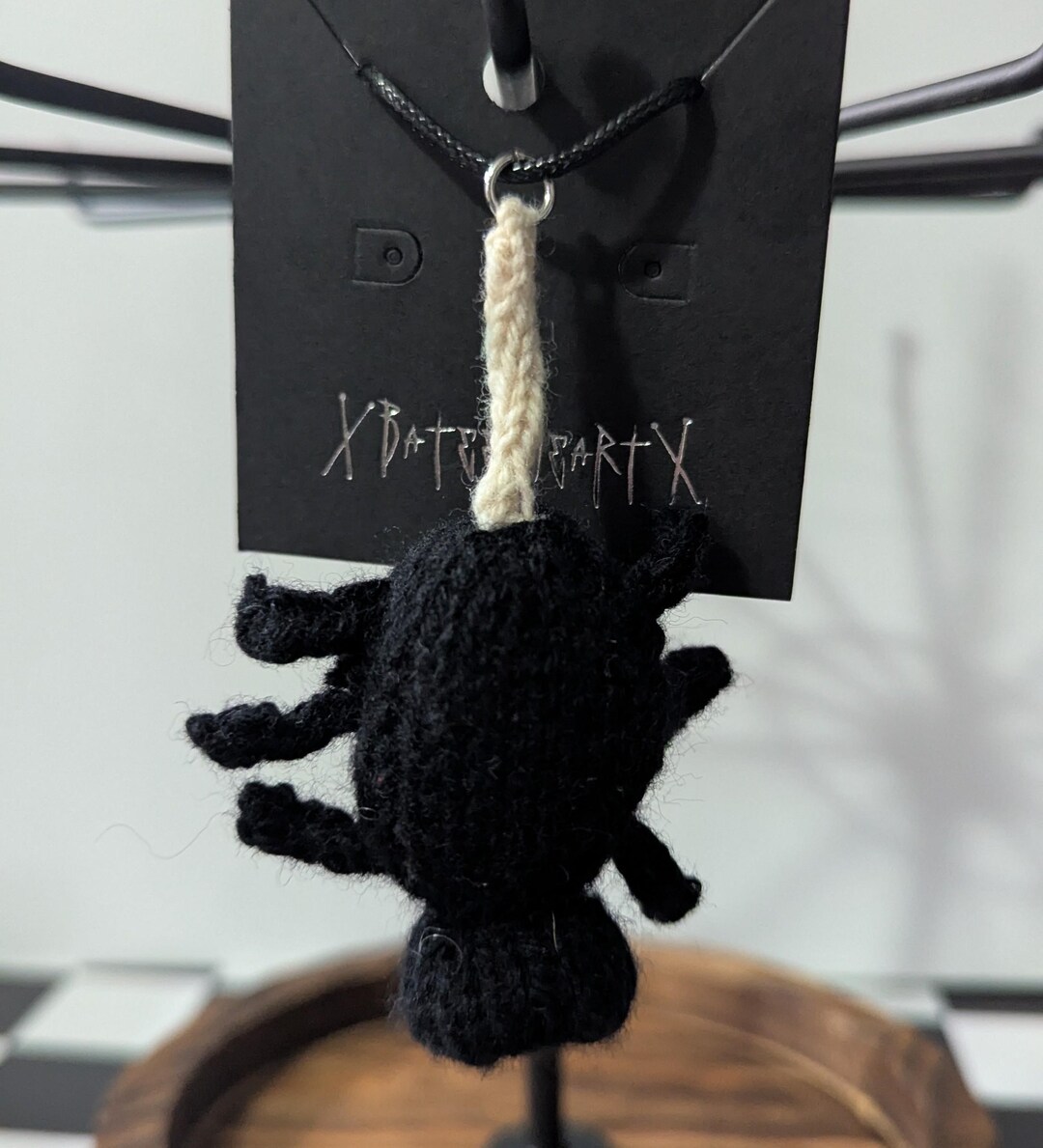 CHUNKY SPIDER NECKLACE - Etsy