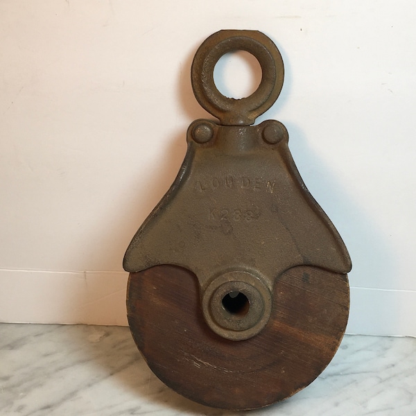 Rustic Pulley - Etsy