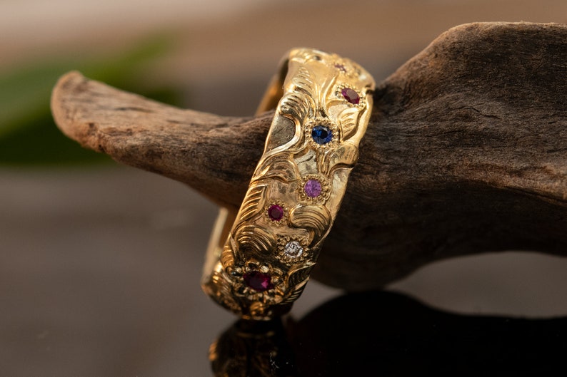 Floral Band - Etsy
