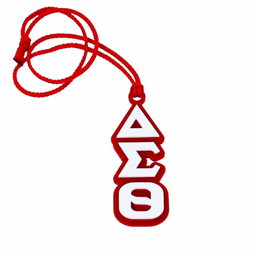 Delta Sigma Theta Tiki Necklace - Etsy