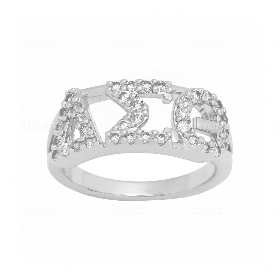 Delta Sigma Theta Sorority Ring•dst•1913 - Etsy