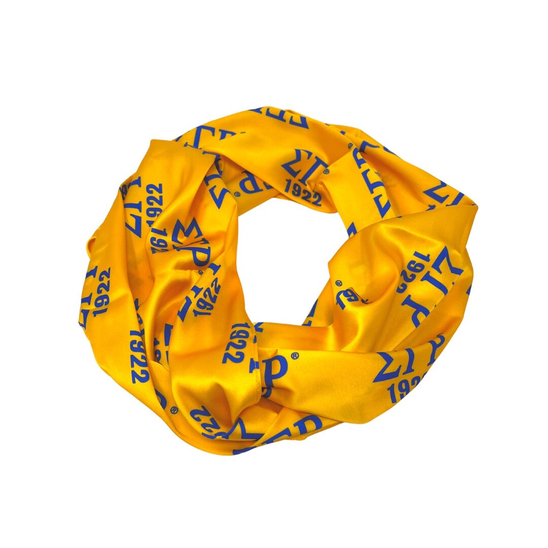Sigma Gamma Rho Sorority Scarf•sorority Gifts - Etsy