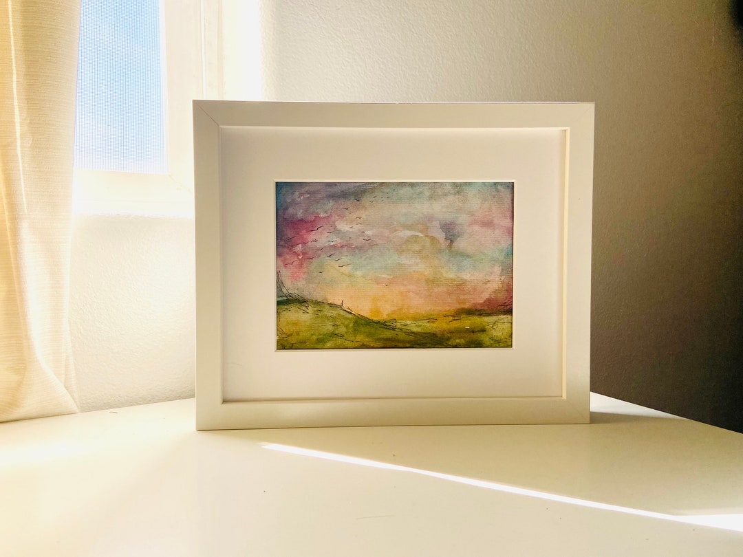 Heavenly Things Landscape Painting - Etsy