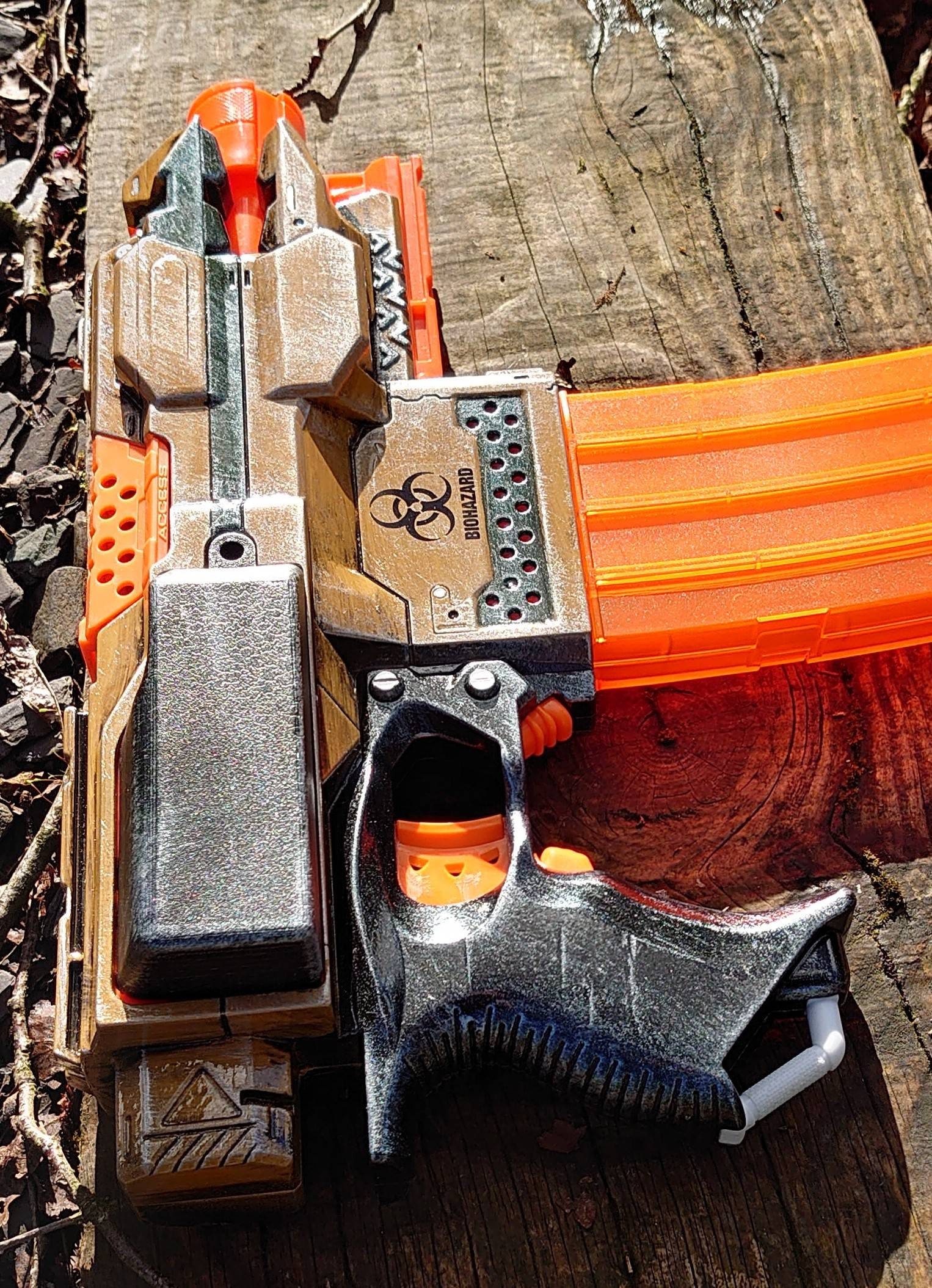 Nerf Stryfe. Custom painted and modified. | Etsy