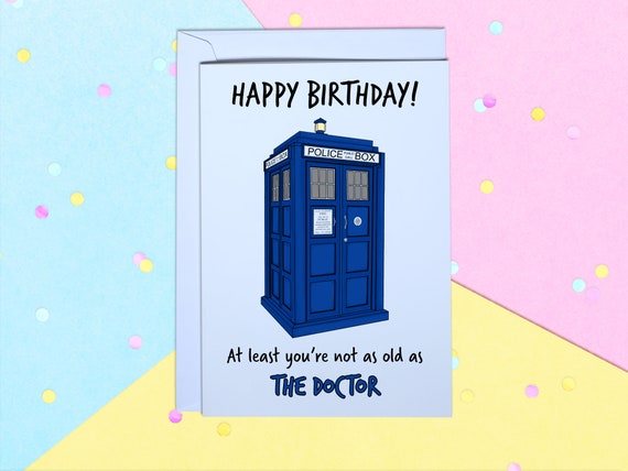 Doctor Who Birthday Greeting