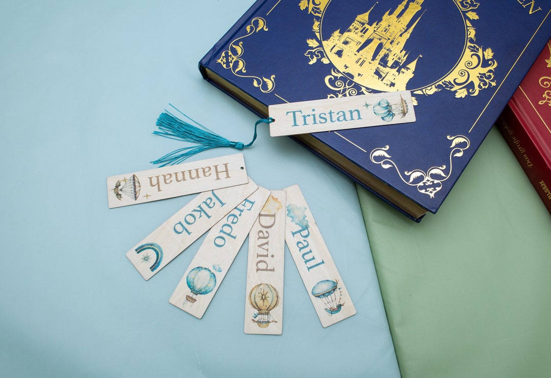 Wooden Bookmark Bookmark Schoolchild School Start Gift Idea Gift ...