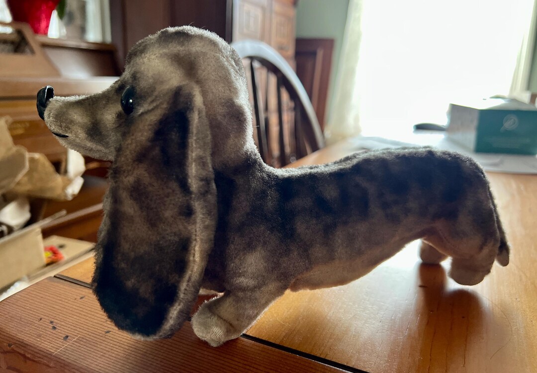 Vintage 1968 KAMAR Wiener DOG Made in Japan 9" Stuffed Animal Plush ...