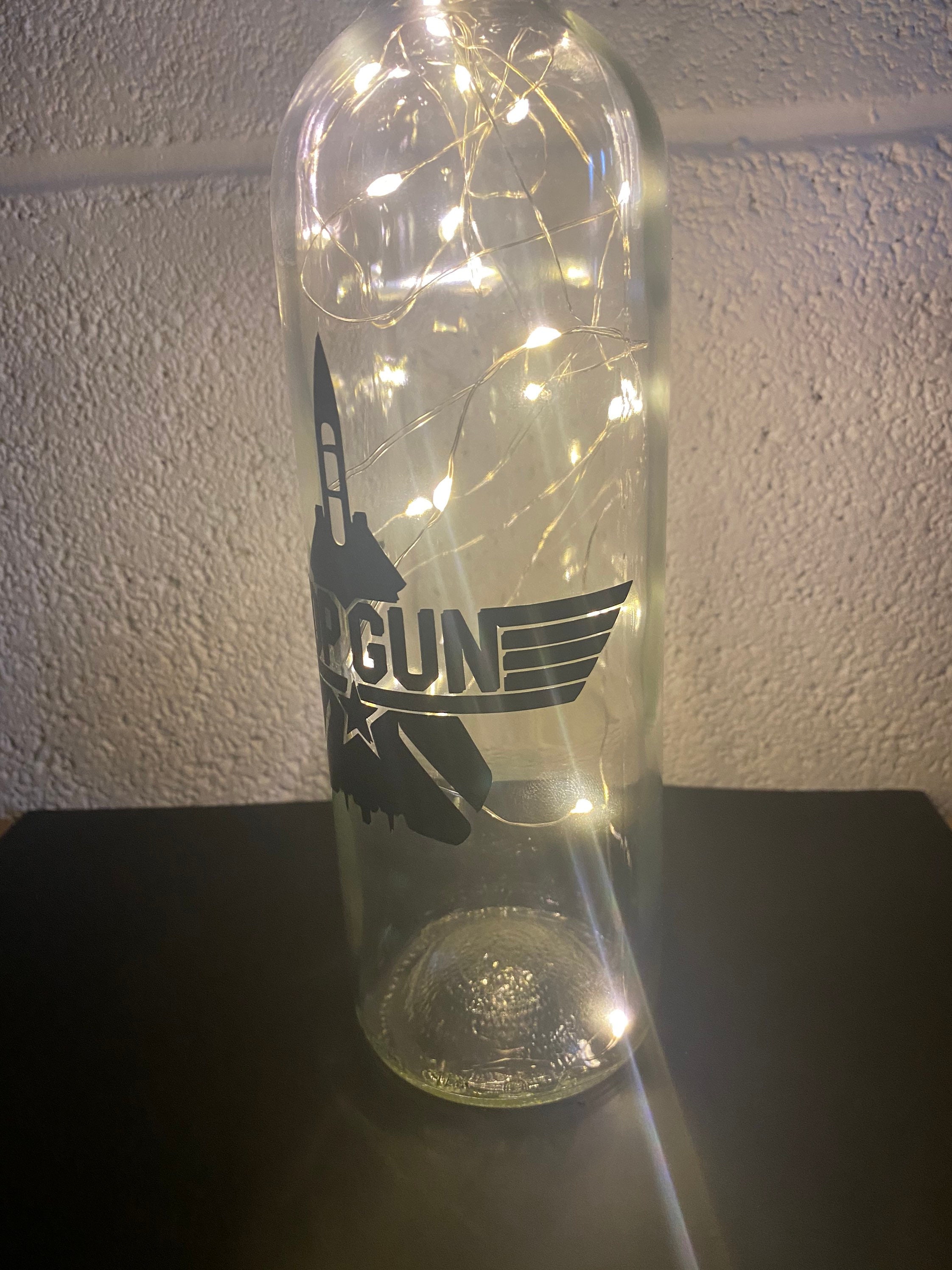Top Gun Inspired Light up Bottle Maverick Goose - Etsy
