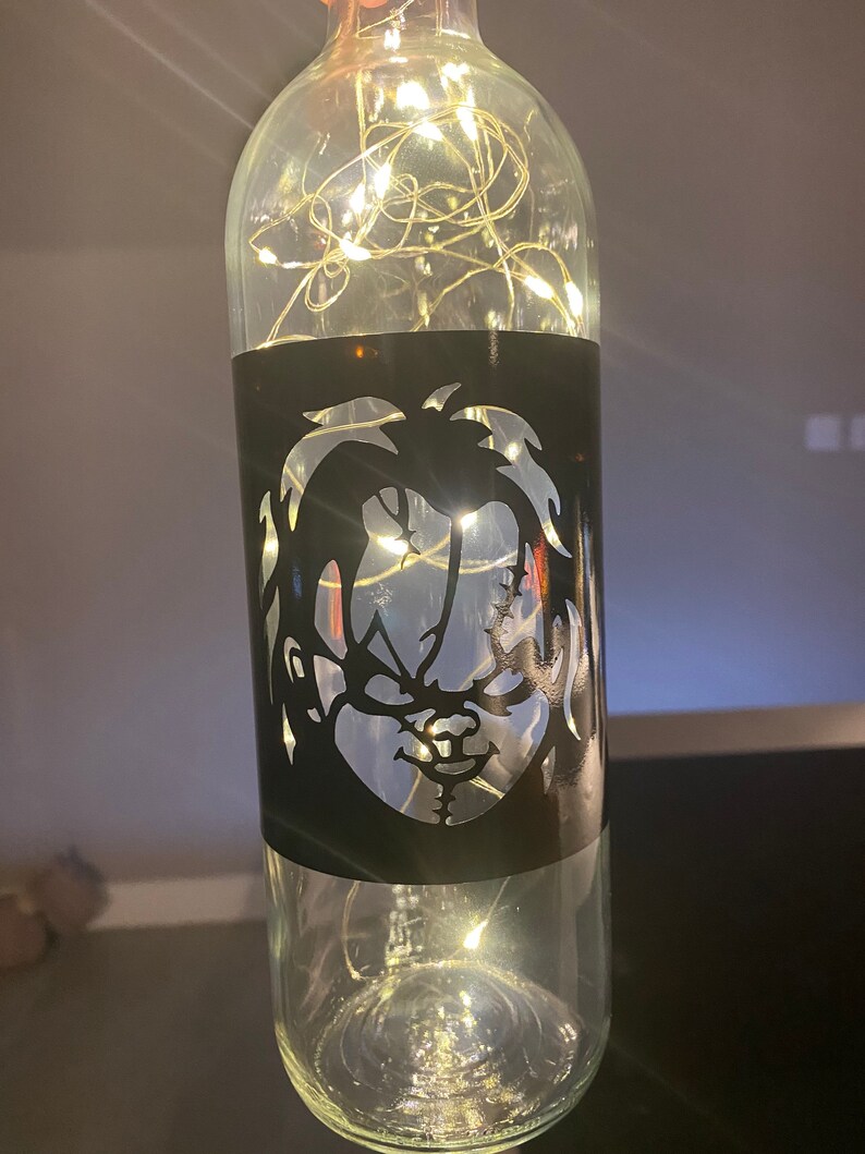 Chucky Light up Bottle - Etsy