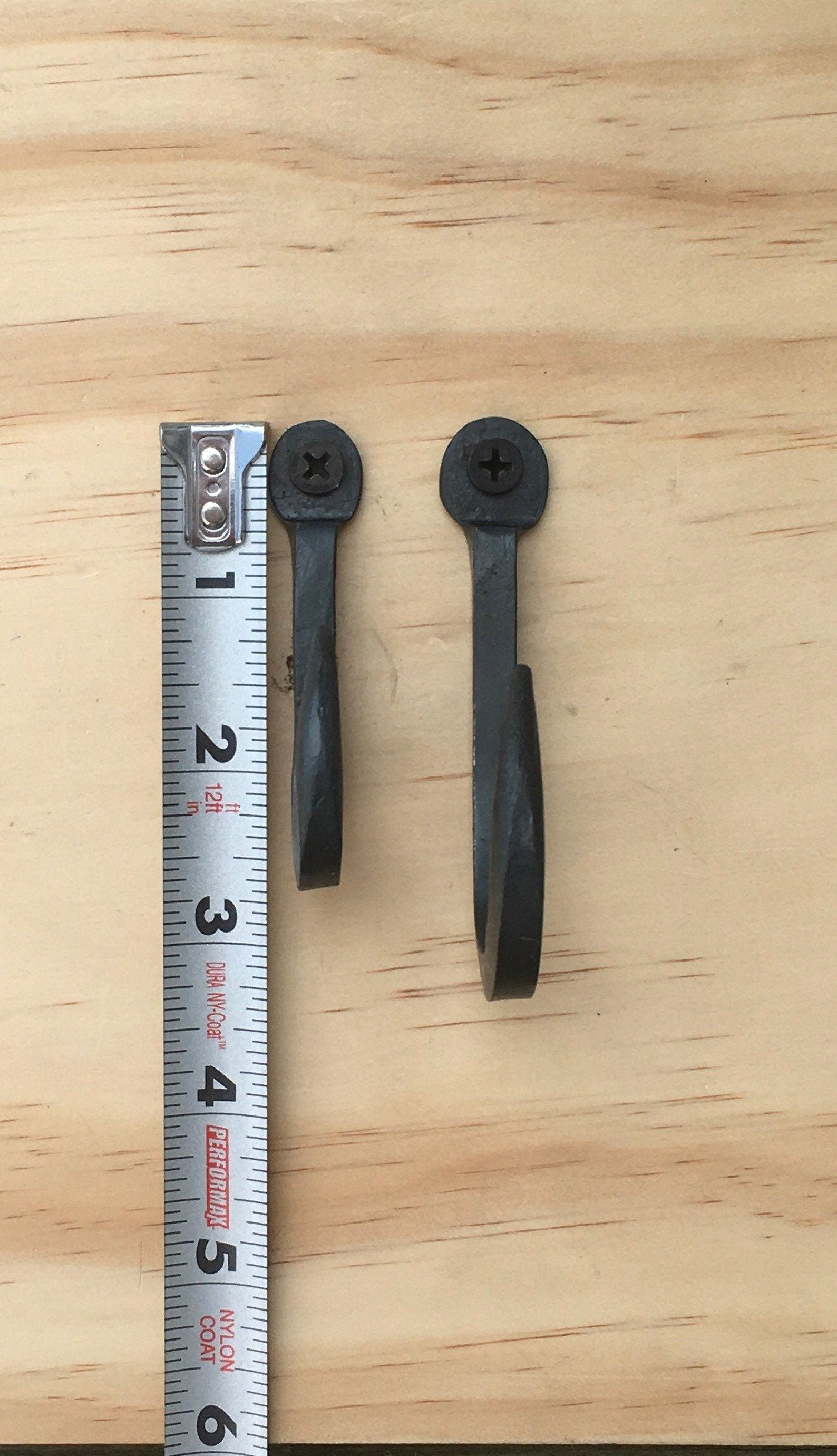 Hand Forged Wall Hookhandmade Shaker Style J Hook Veteran - Etsy