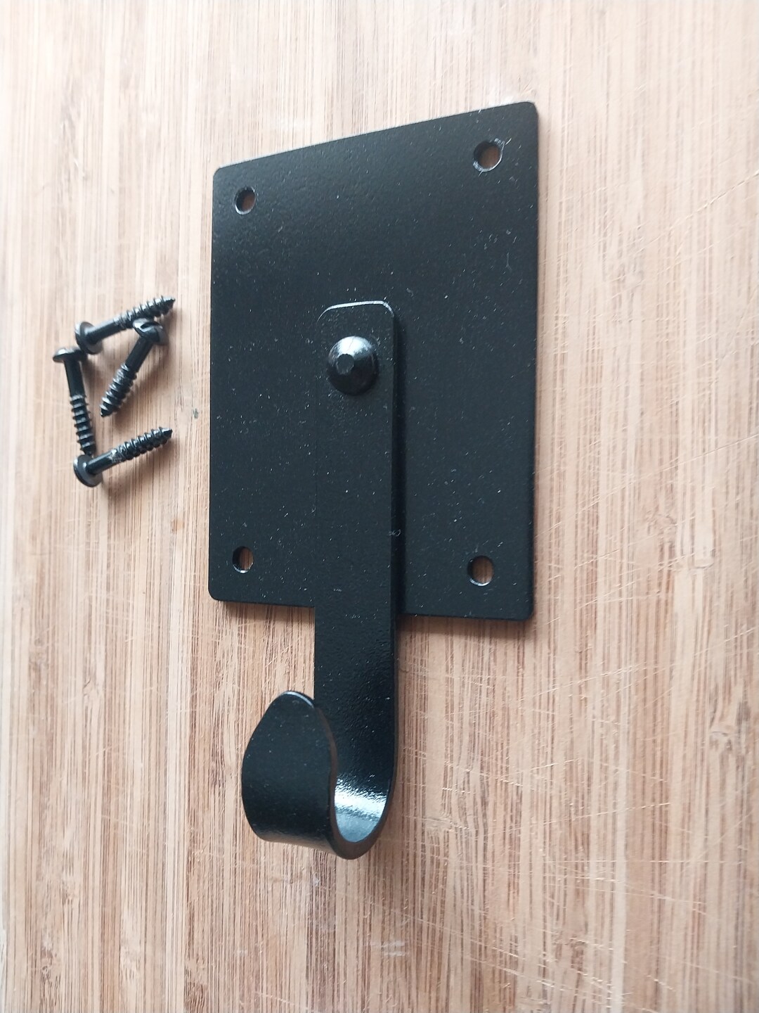 Riveted Industrial Picture Hook - Etsy