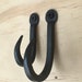 Hand Forged Wall Hookhandmade Shaker Style J Hook Veteran - Etsy
