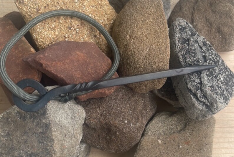 Marlin Spike Hand Forged Hair Pin Veteran Made Made in the - Etsy