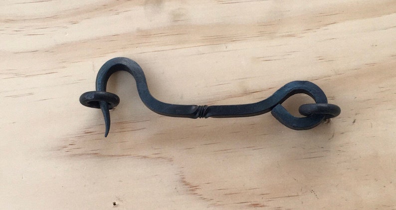 Hand Forged Rustic Farmhouse Latch Hook Steel Gate Latch - Etsy