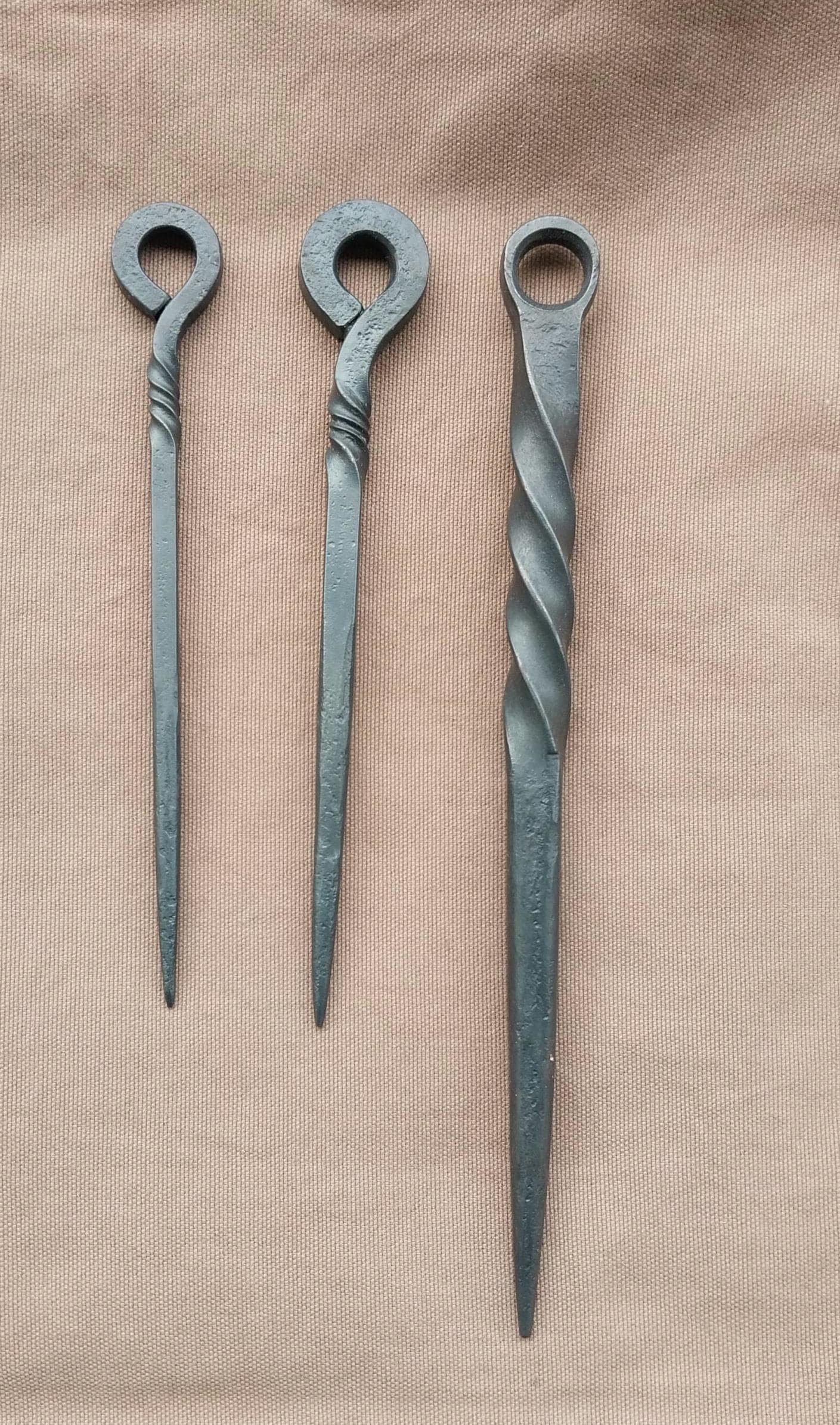 Marlin Spike Hand Forged, Hair Pin, Veteran Made, Made in the USA - Etsy