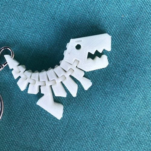 T Rex Keychain Tyrannosaurus Keychain Dinosaur Keychain - Etsy