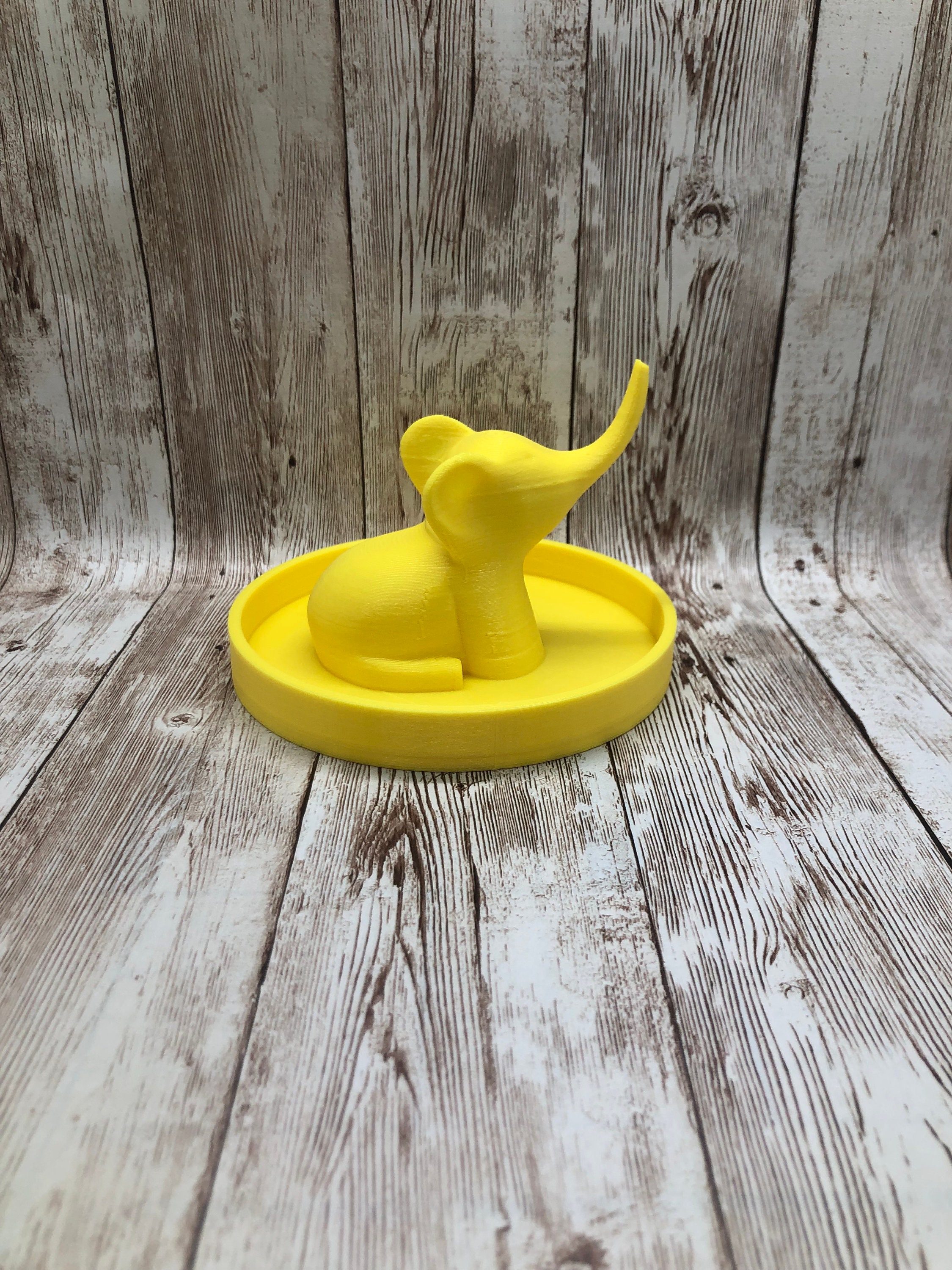 Elephant Ring Holder with Dish | Etsy