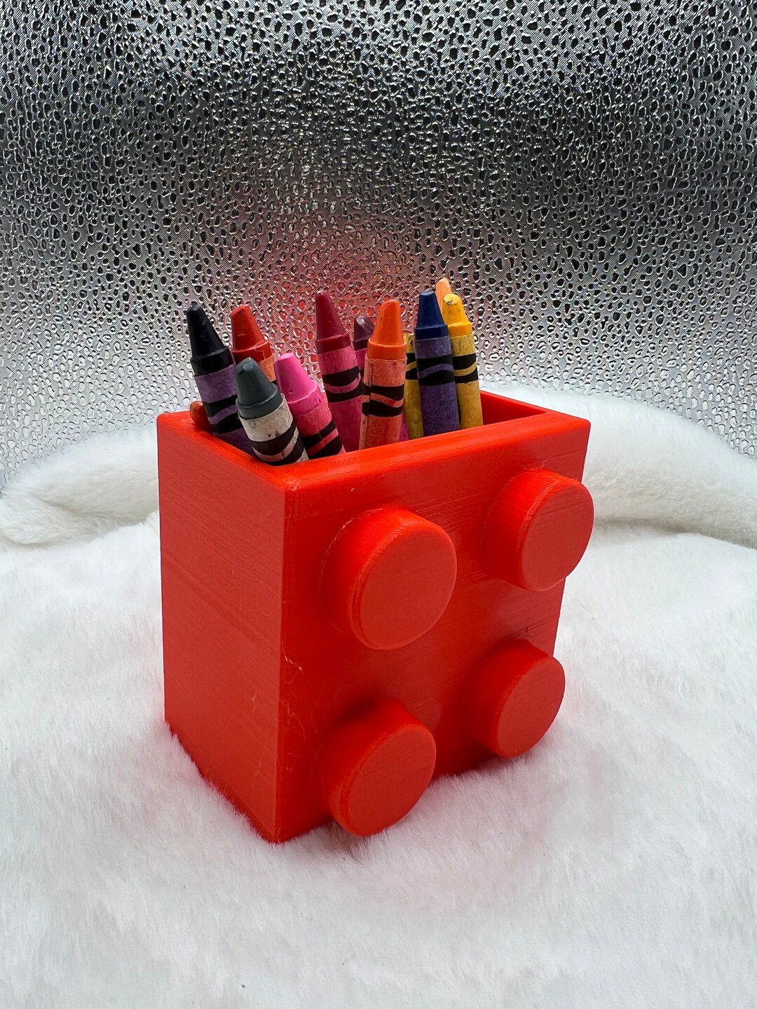 Building Block Crayon Holder/pen Holder - Etsy