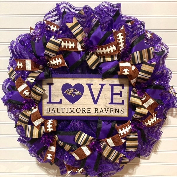 Ravens Wreath - Etsy