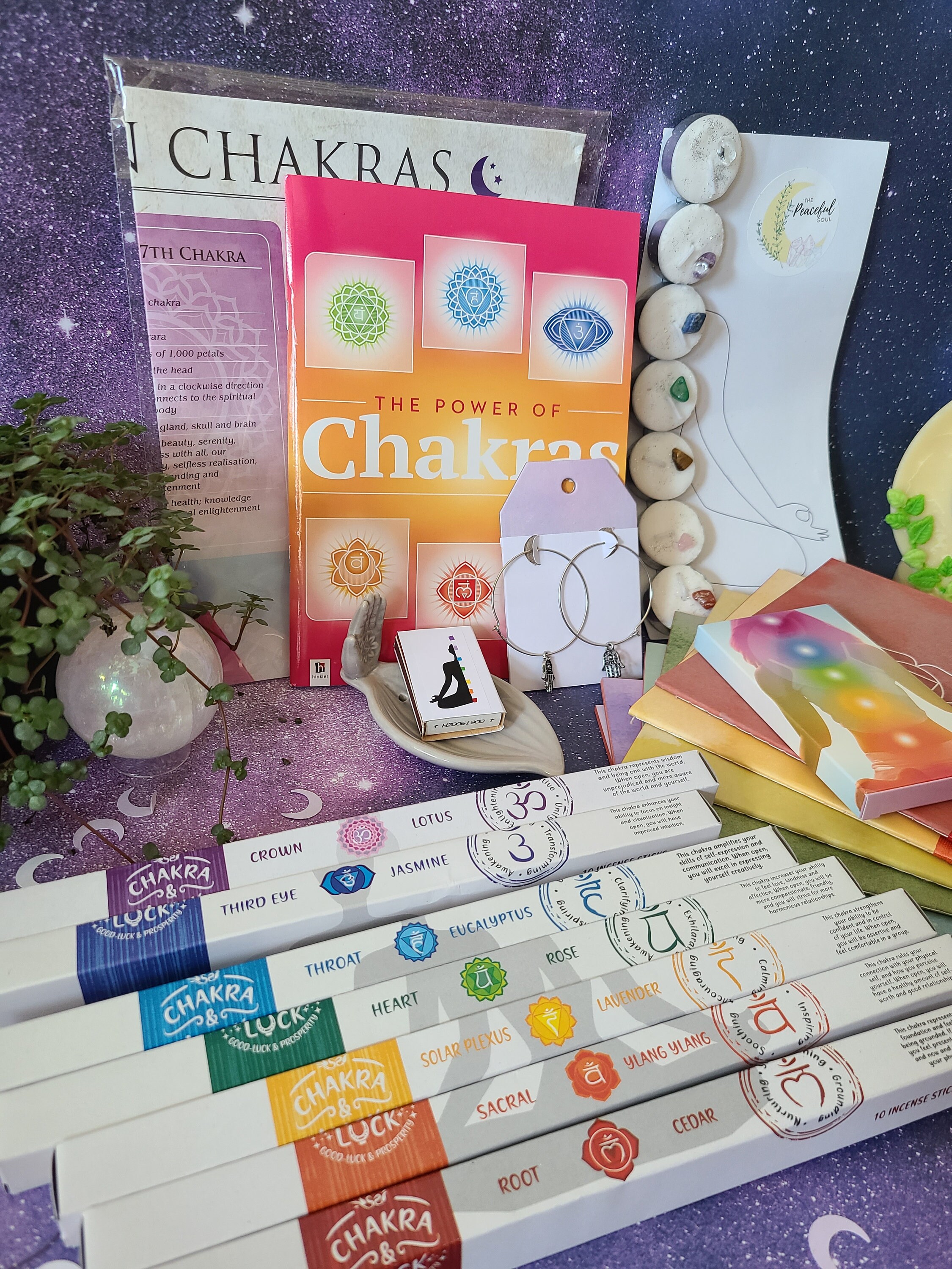 Chakra Theme Gift Box... Healing Metaphysical Energy for - Etsy UK