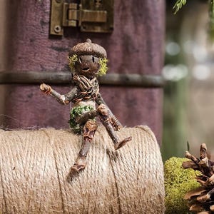 Handmade Acorn People Figurine, Nature Photography Prop - Etsy