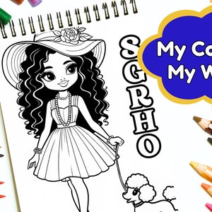 Sigma Gamma Rho Coloring Book: Black Sorority Sisterhood (digital ...