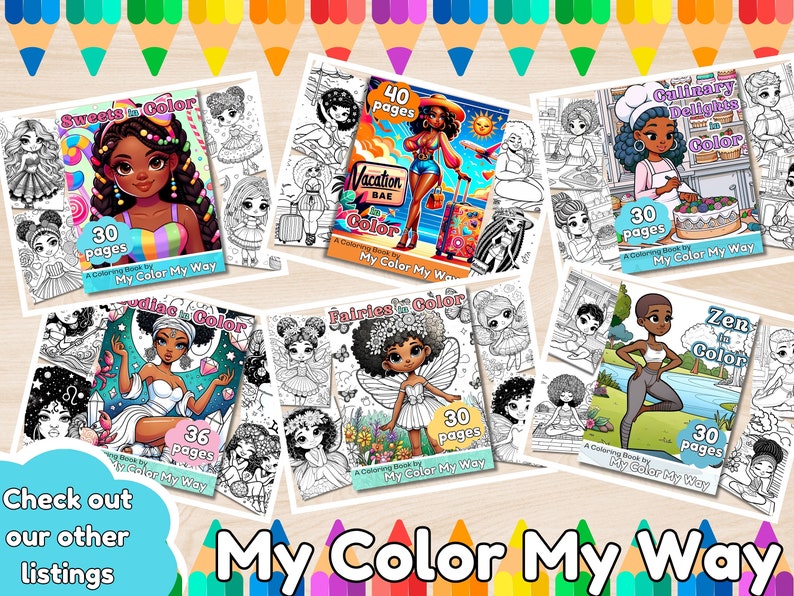 Zeta Phi Beta Coloring Book: Sorority Life, Black Woman Art (digital ...