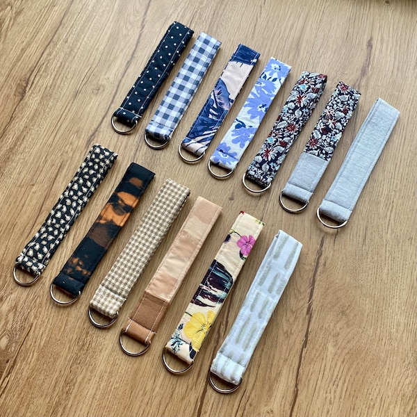 Fabric Keychains - Etsy