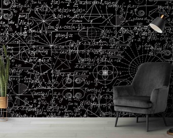 Math Wall Mural - Etsy