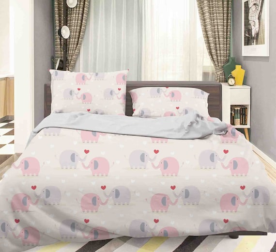 Home & Living Elephant Coloring Page Dovet Cover Sets Bedding Comforter ...