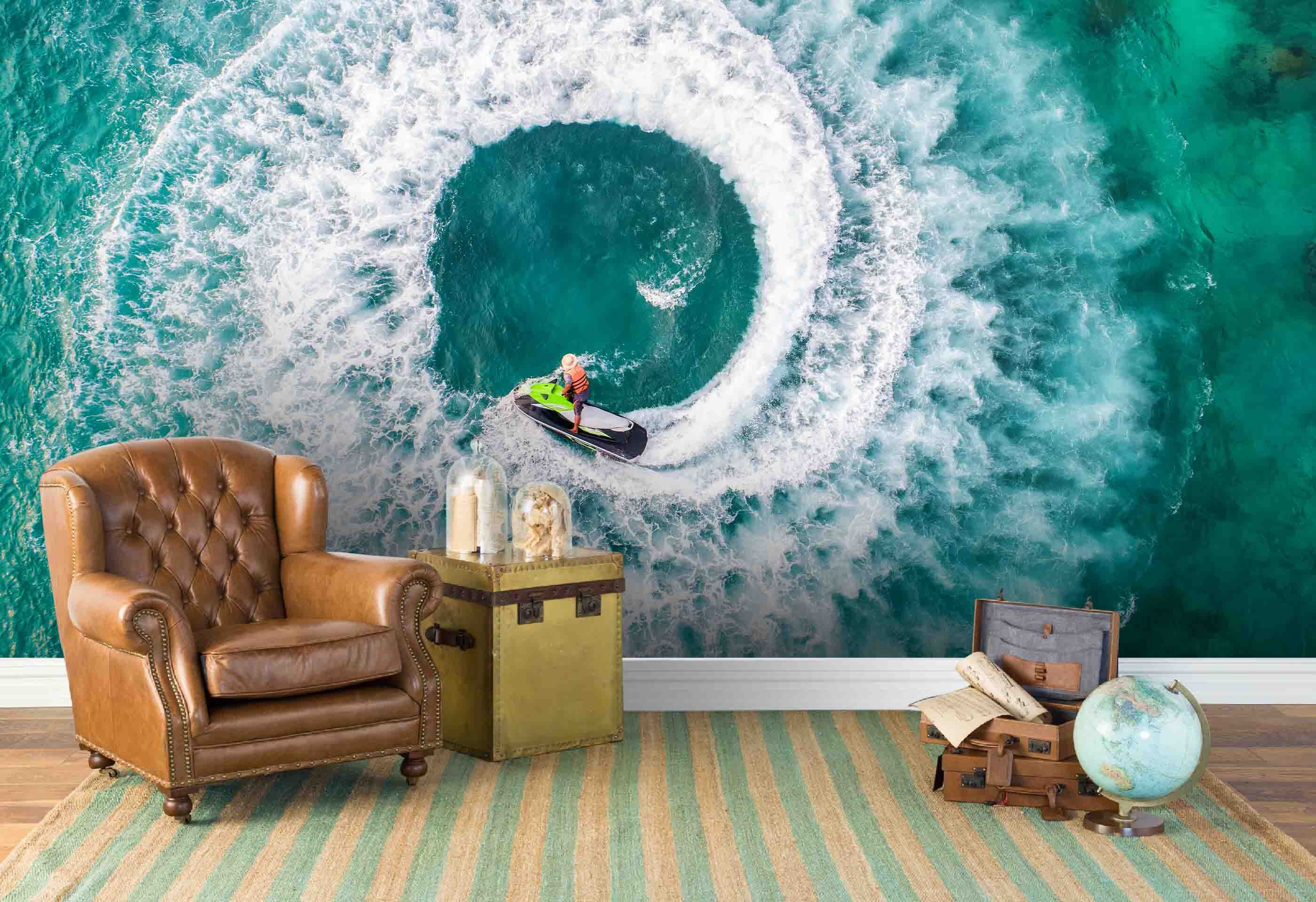 Ocean Whirlpool Wallpaper
