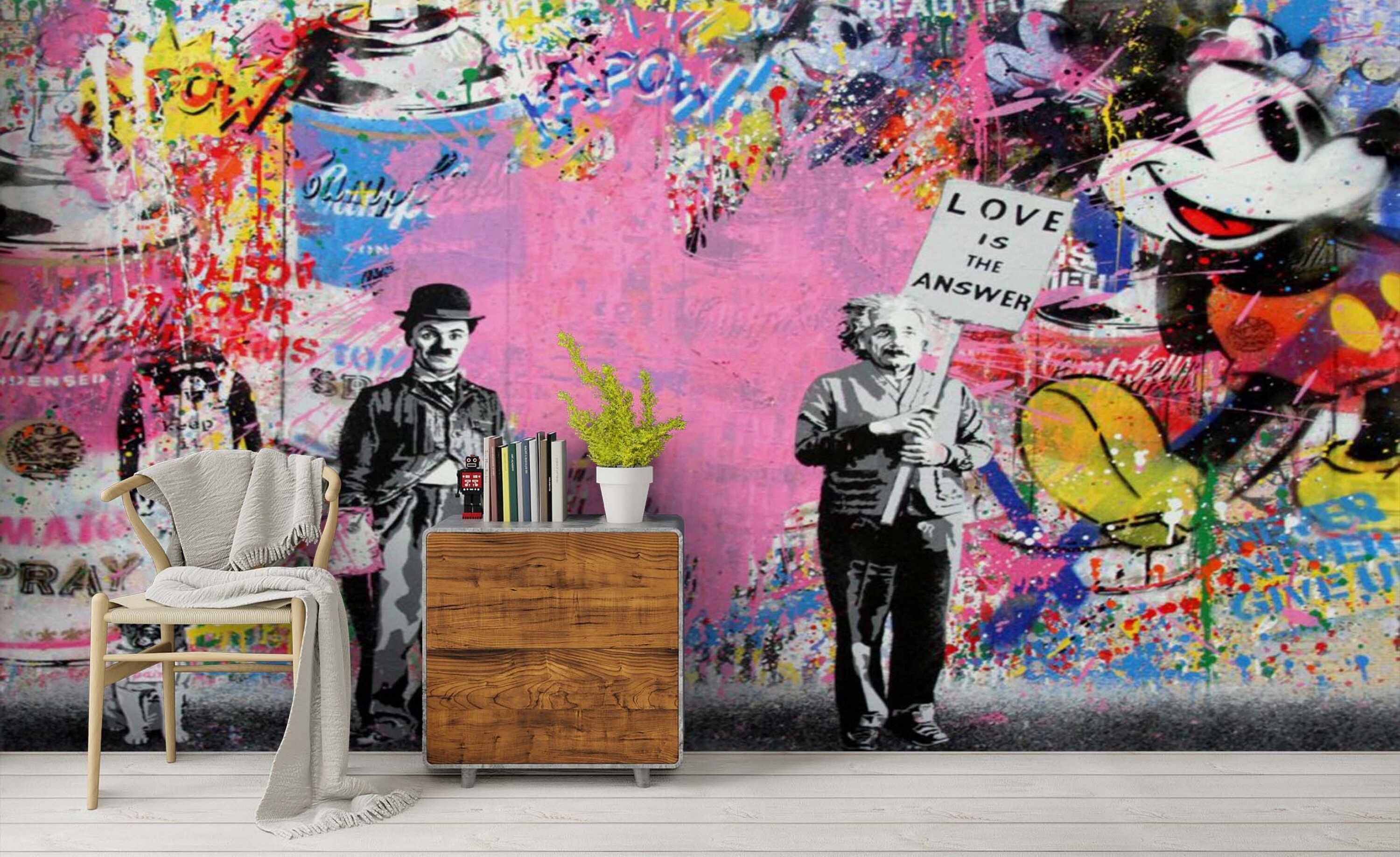 3d Graffiti Love Wallpapers