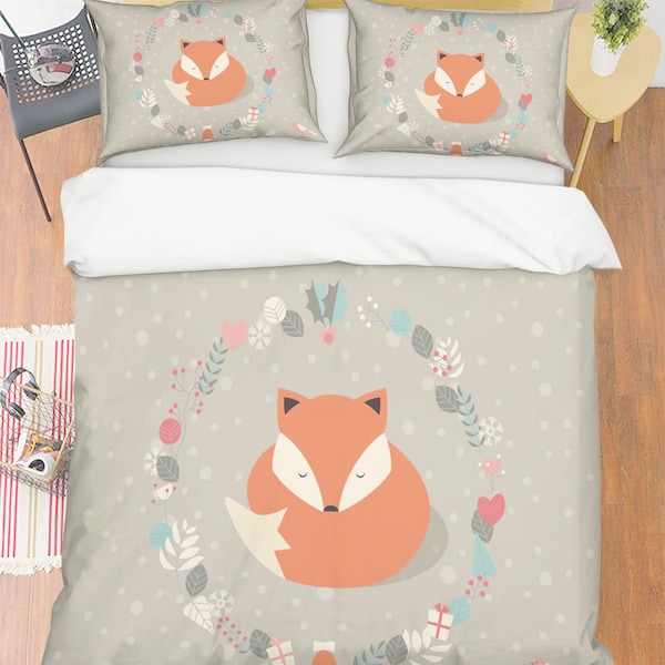 Fox Bedding - Etsy