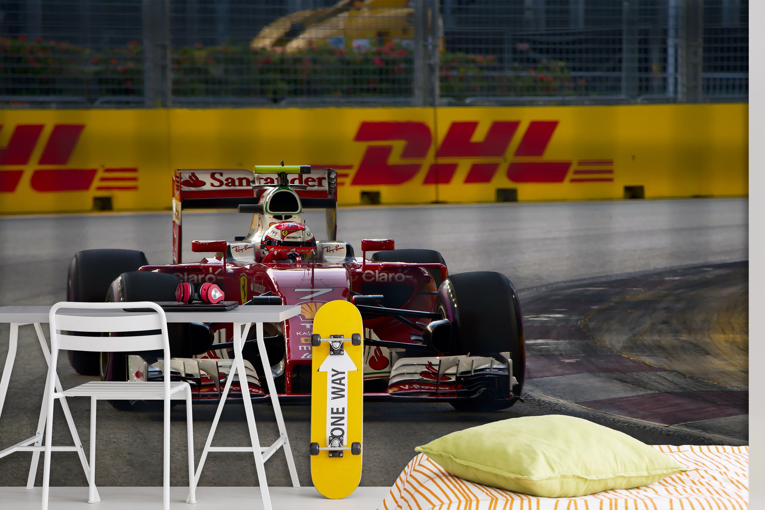 Race Track Wallpaper Border