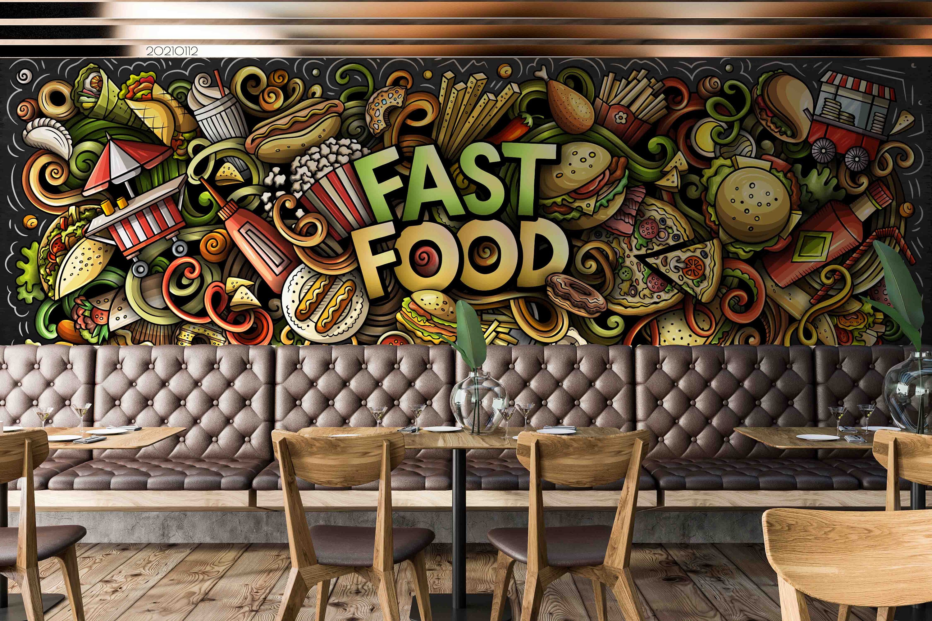Fast Food Restaurant Interior Design