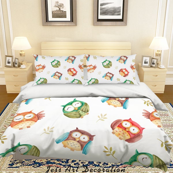 Owl Bedding - Etsy